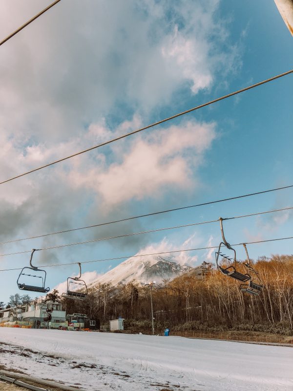 Skiing Mt. Fuji with kids | Bow and Arrow photography