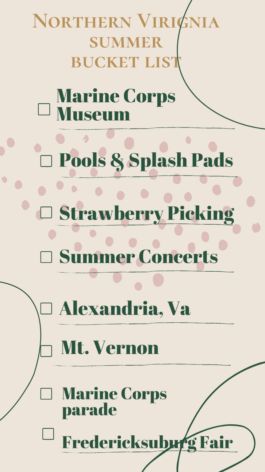 Northern Virginia Summer Bucket List | Bow and Arrow photography